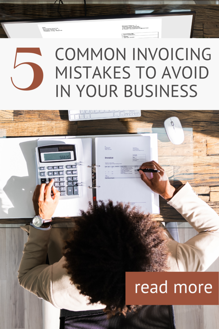 5 Common Invoicing Mistakes to Avoid in Your Business - deandrajalisa.com